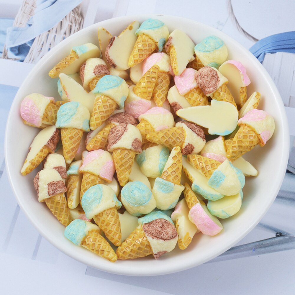 DIY Slime Additives Ice Cream Charms Polymer Model... – Grandado