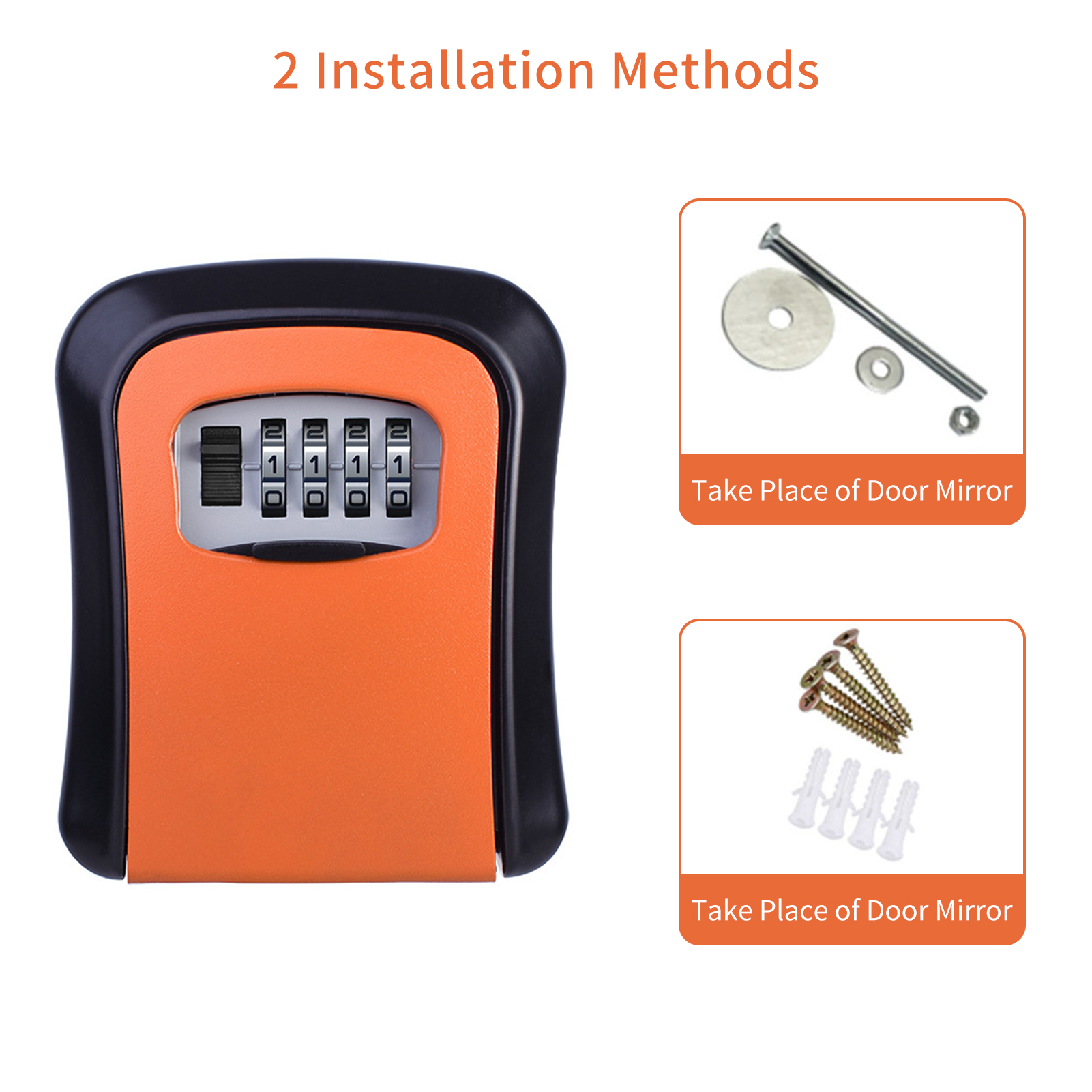 Key Lock Box Wandmontage Plastic Aluminium Key Klu... – Vicedeal