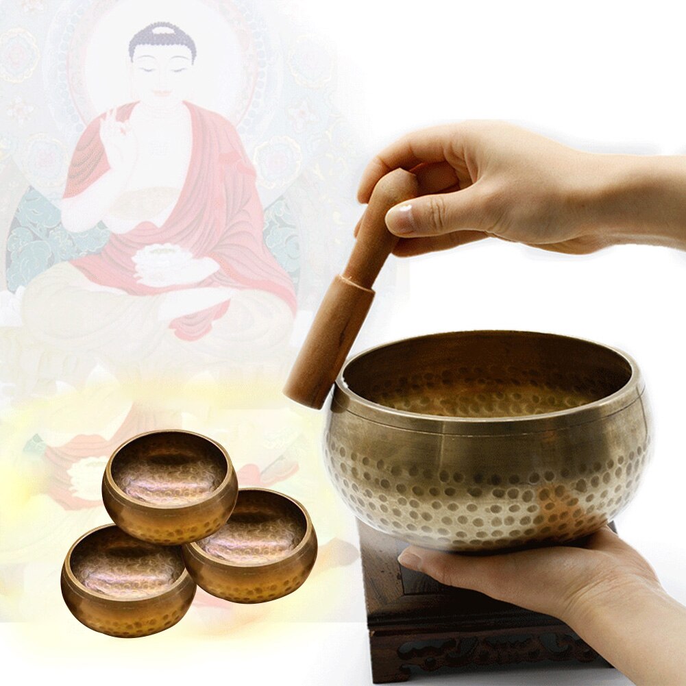 Handmade Buddha Bowl Yoga Meditation Chanting Bowl... – Grandado