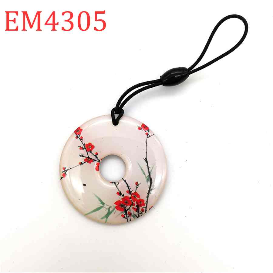 125 khz herschrijfbare blanco kaart sleutelhanger ... – Vicedeal