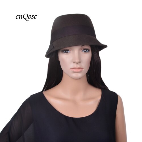 purple real Wool hats warm felt winter women's hat... – Vicedeal