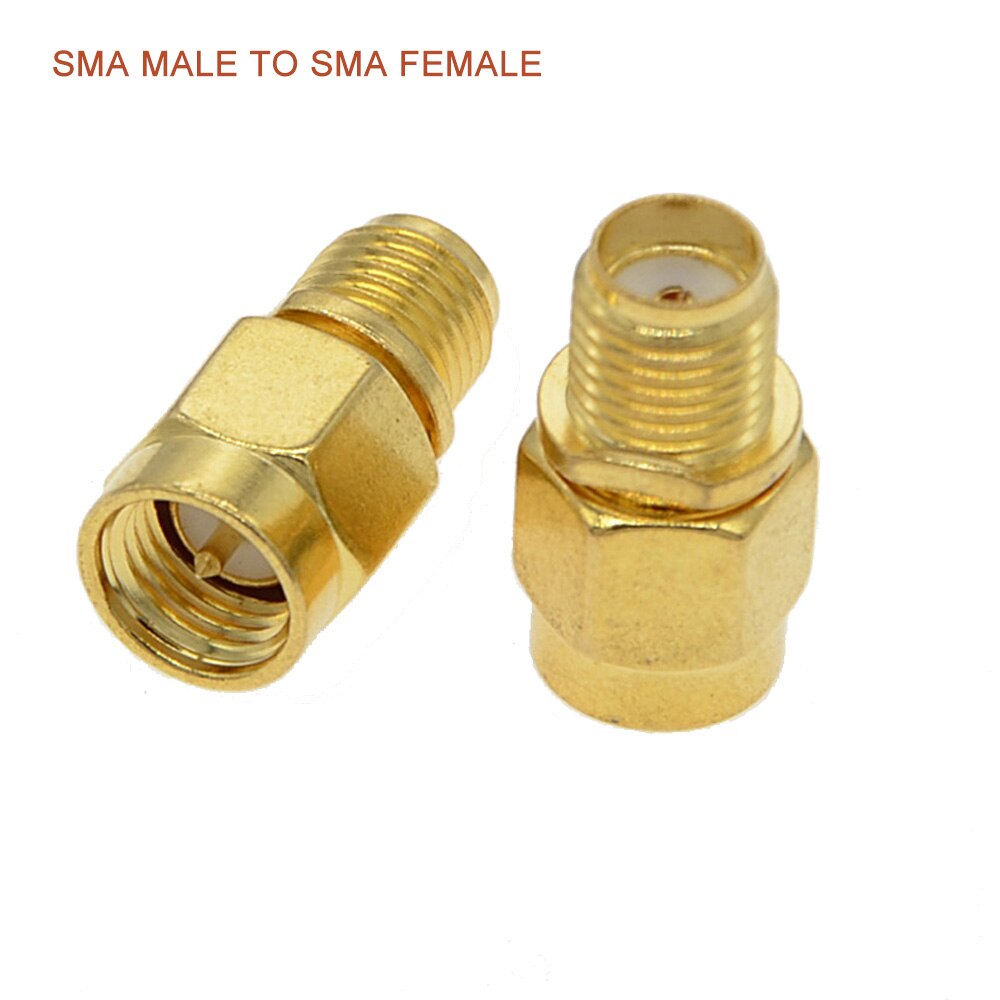 2 PCS/lot RF SMA / RP-SMA Male plug to Female jack... – Vicedeal
