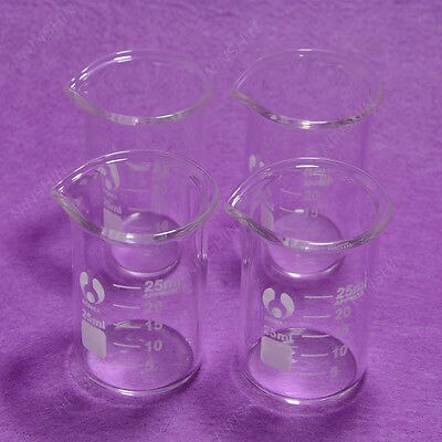 25mL Glass Beaker,4pcs/lot,Low Form Beaker Item,La... – Vicedeal