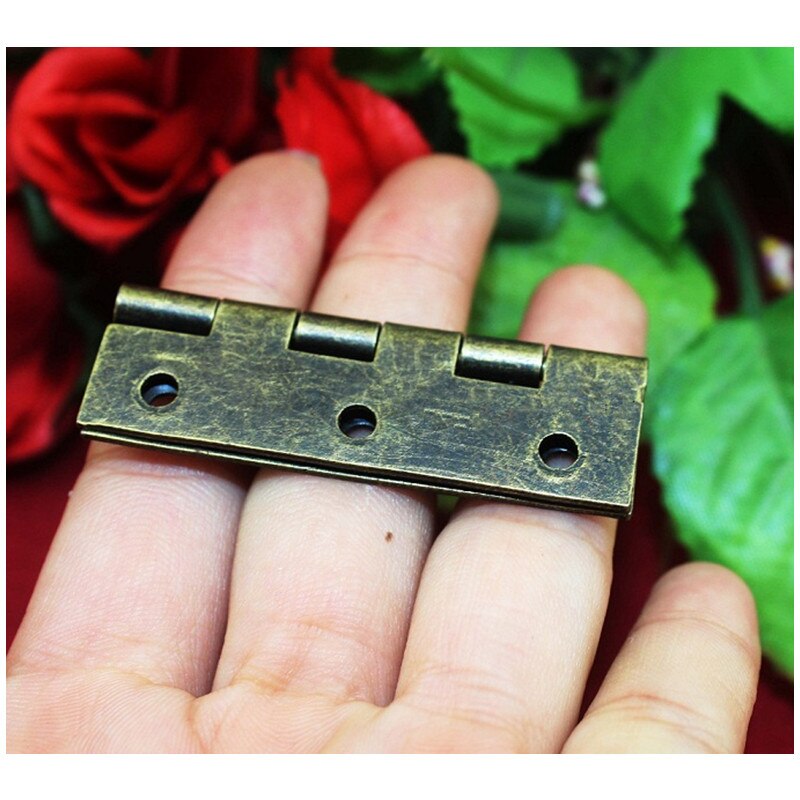 Brons Tone Kastdeur Bagage Scharnier, 6 Gaten Deco... – Grandado