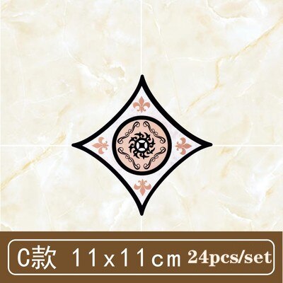 24pcs/set Self Adhesive PVC Ceramic Tile Stickers ... – Grandado