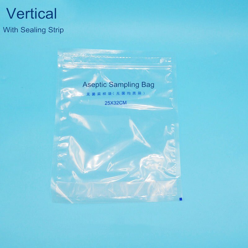 Aseptic Sampling Bag With Sealing Strip 25cm x 32c... – Grandado