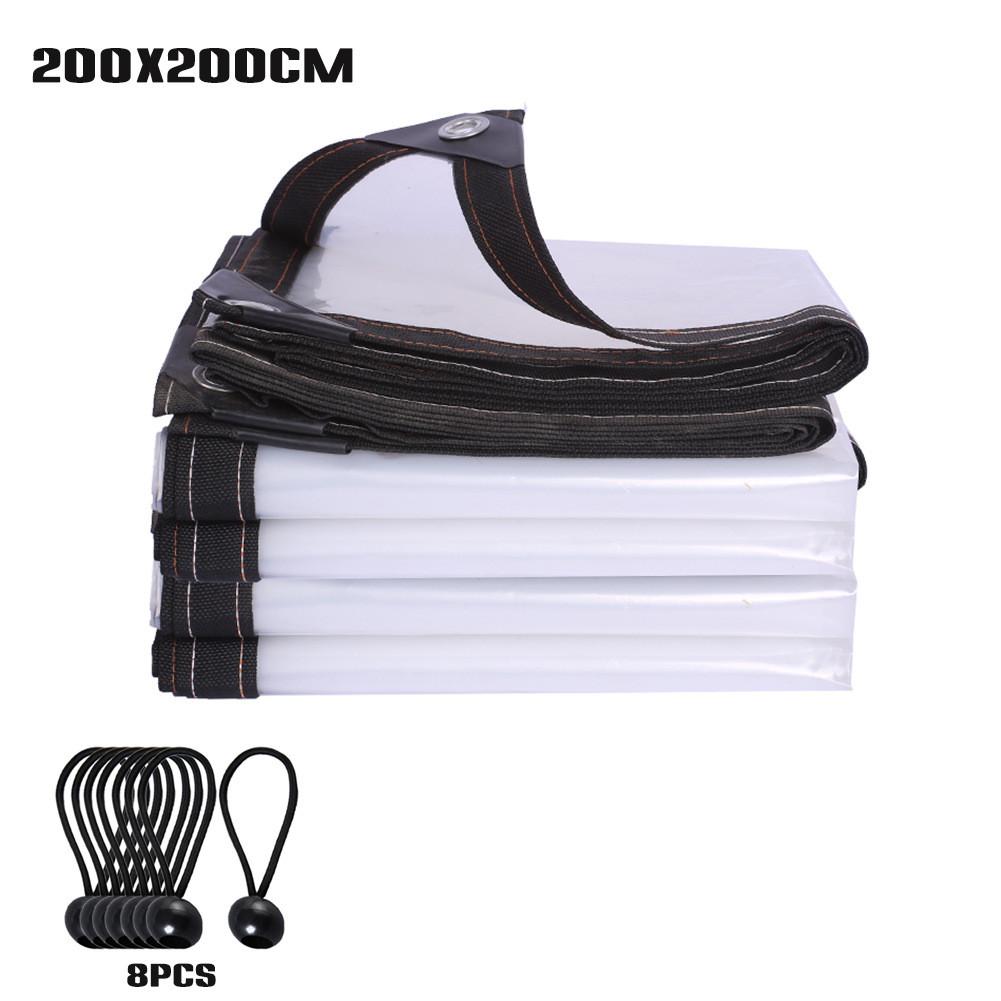 2/3M Plant Tarp Cover Transparant Regendicht Poly ... – Vicedeal
