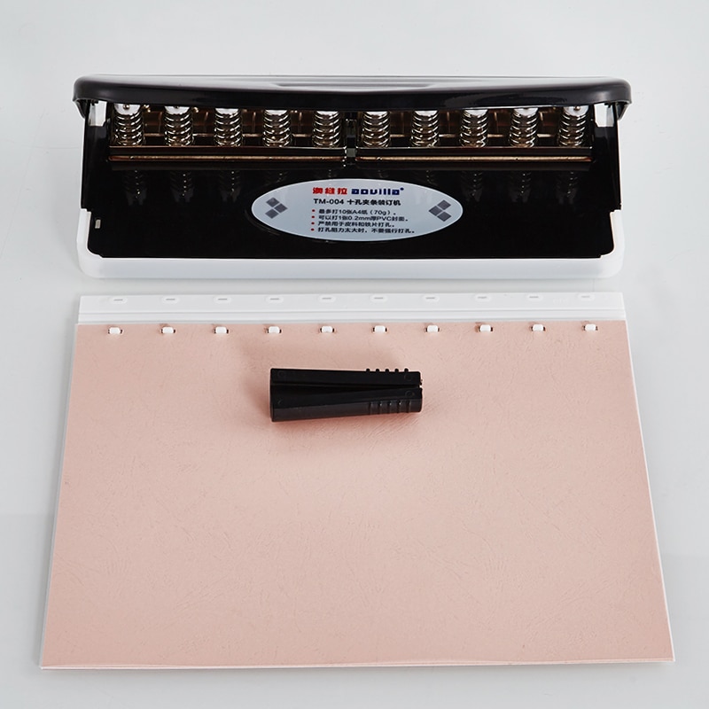 10 Holes Paper Puncher Stainless Steel Desktop Hol... – Grandado