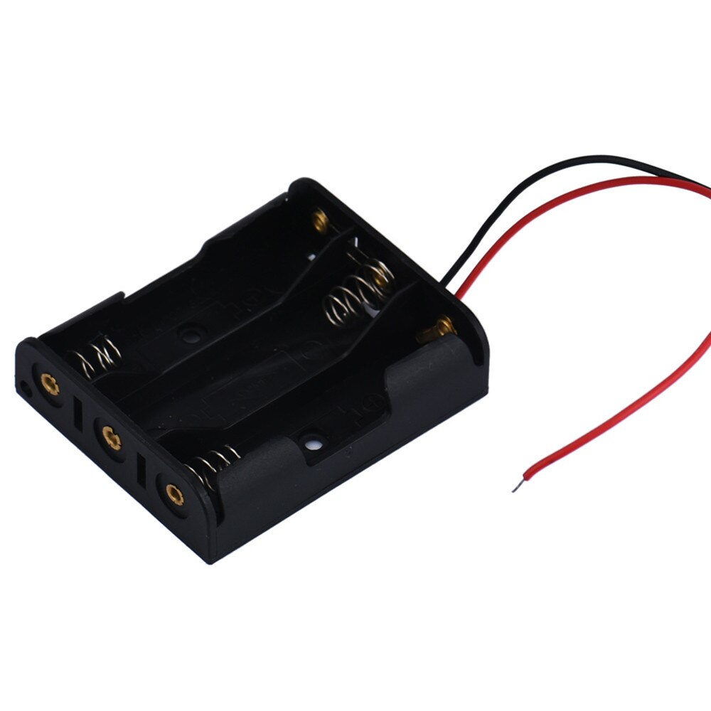 3 x AAA Battery Storage Cover Box Plastic Case Hol... – Grandado