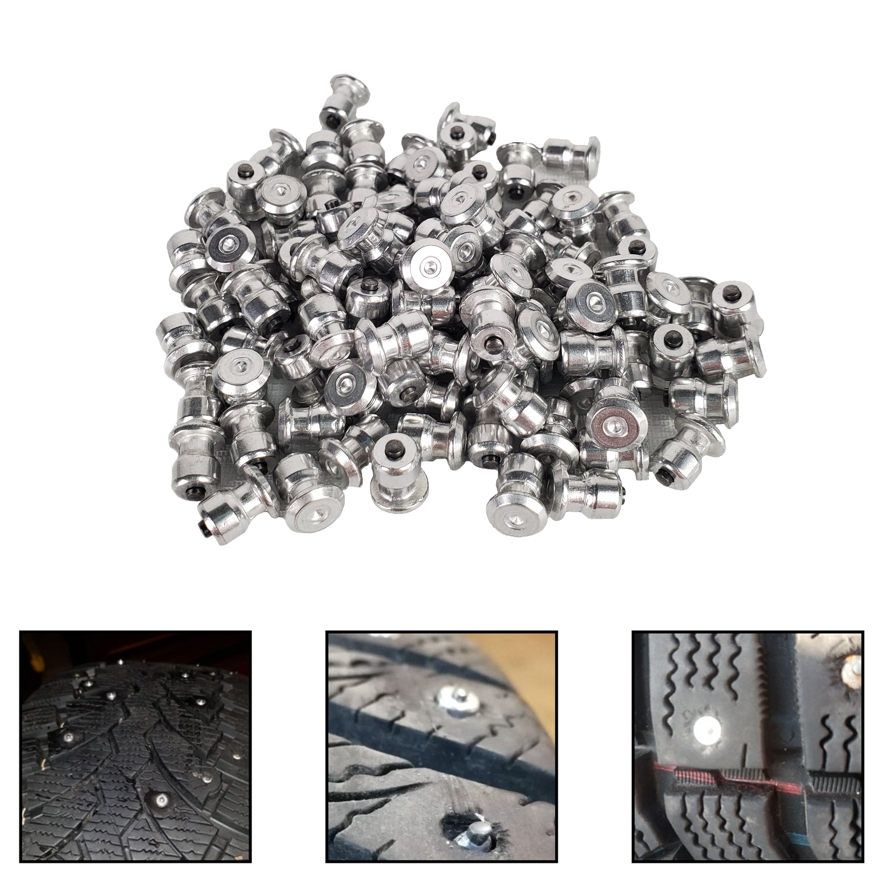 Clavos para ruedas de invierno, tacos para neumáti... – Grandado