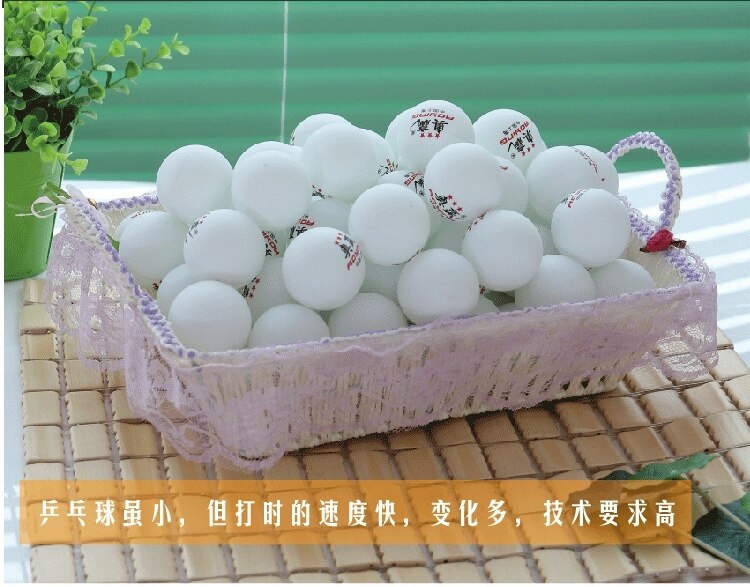 10pcs/lot Table Tennis Balls 3-Star 40mm Sports Pi... – Vicedeal