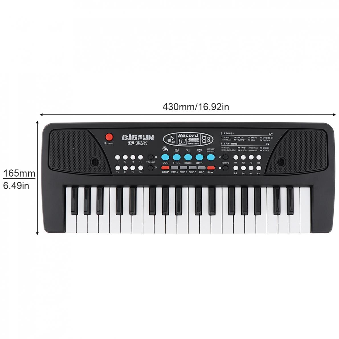 Electronic Organ 37 Keys Electronic Keyboard Piano... – Vicedeal