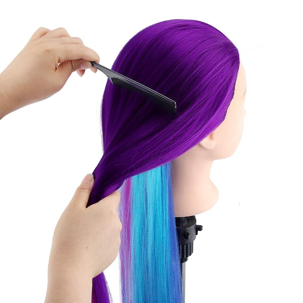 Cabeza de muñeca de pelo de colores para peluquerí... – Grandado
