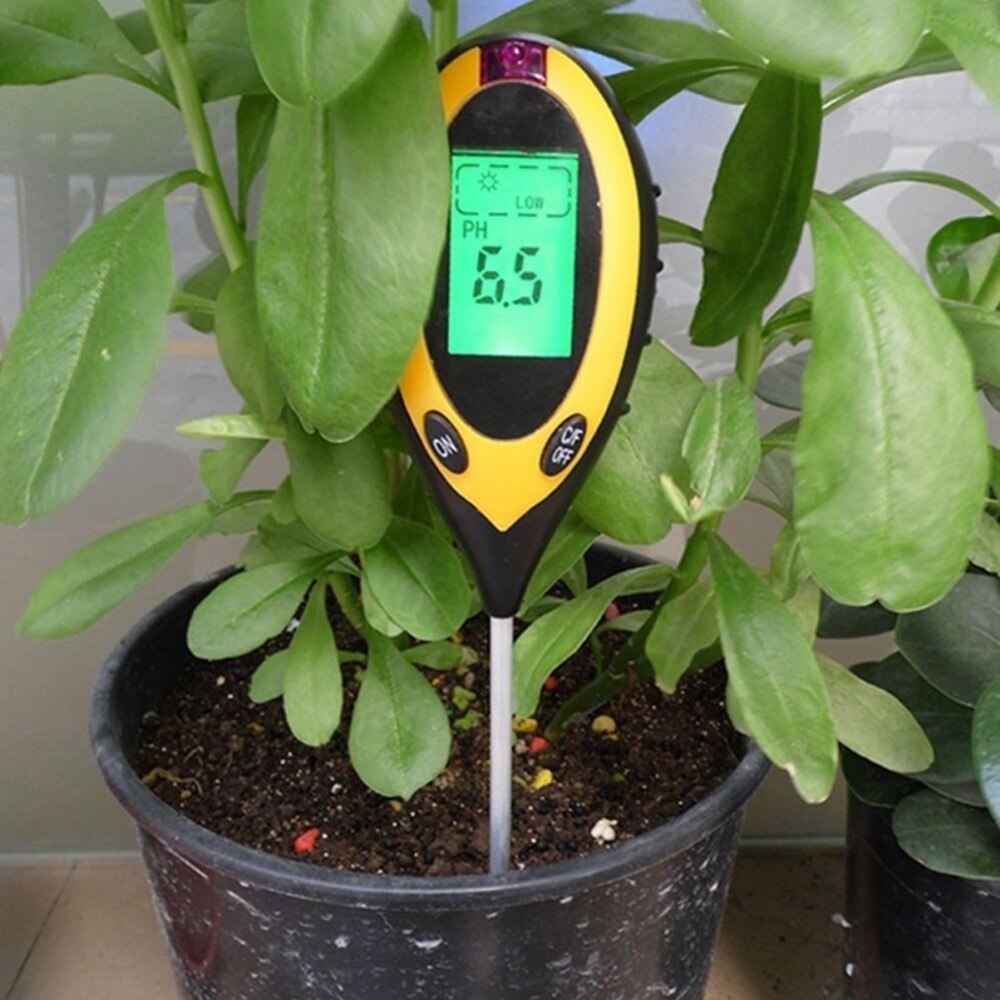 Portable Crops Measure Earth PH Four In One Soil T... – Grandado