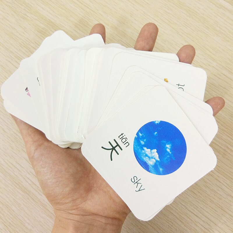 108pcs/set Kids Cards Chinese English Learning Wor... – Grandado