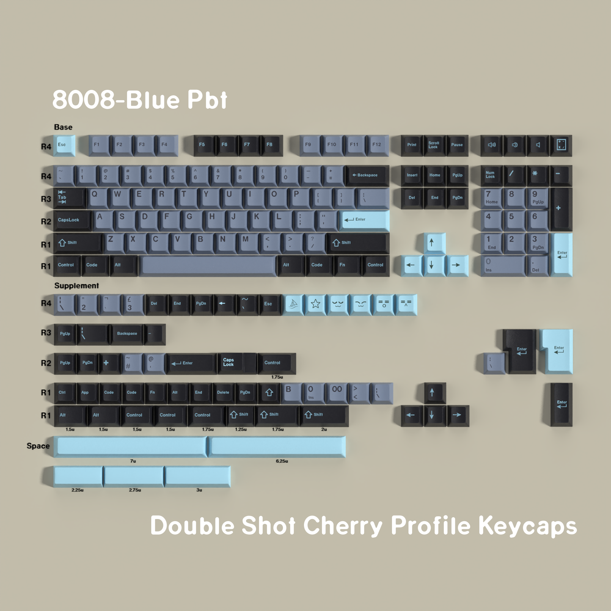 doppelt Schuss Tastenkappen Pbt GMK JTK Klon groß ... – Grandado