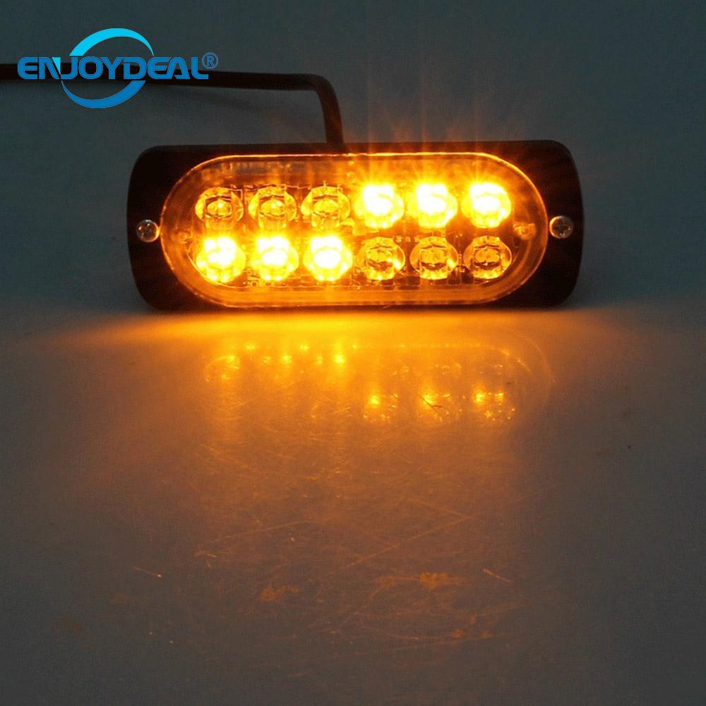 1Pc 36W 12 LED Car Truck Flash Light Emergency Haz... – Grandado