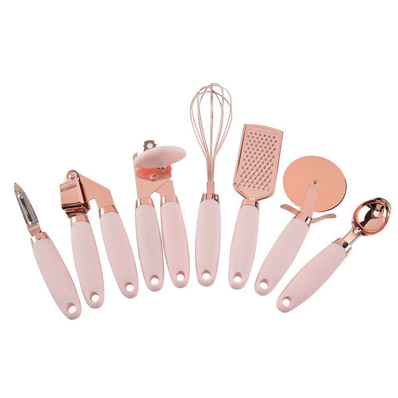 7PC Kitchen Gadget Set Copper Coated Stainless Ste... – Grandado