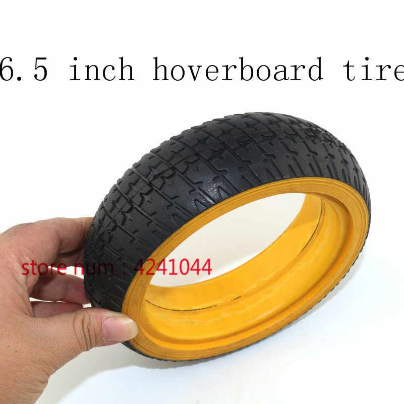1 pcs yellow 6.5 inch Solid Tyre 6.5" Hoverboard S... – Grandado