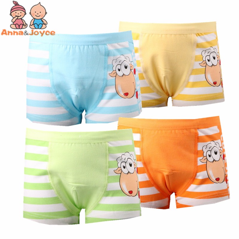 12 Pcs/lot Children's Underwear Pattern 100% Cotto... – Vicedeal