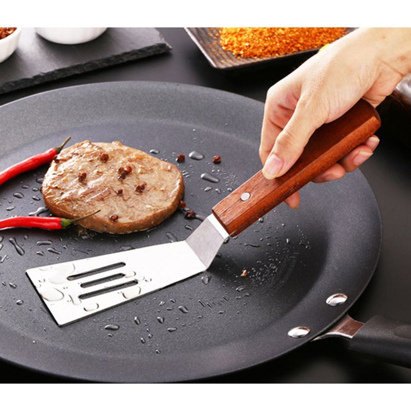 Uds de acero inoxidable con fugas filete pala para... – Grandado