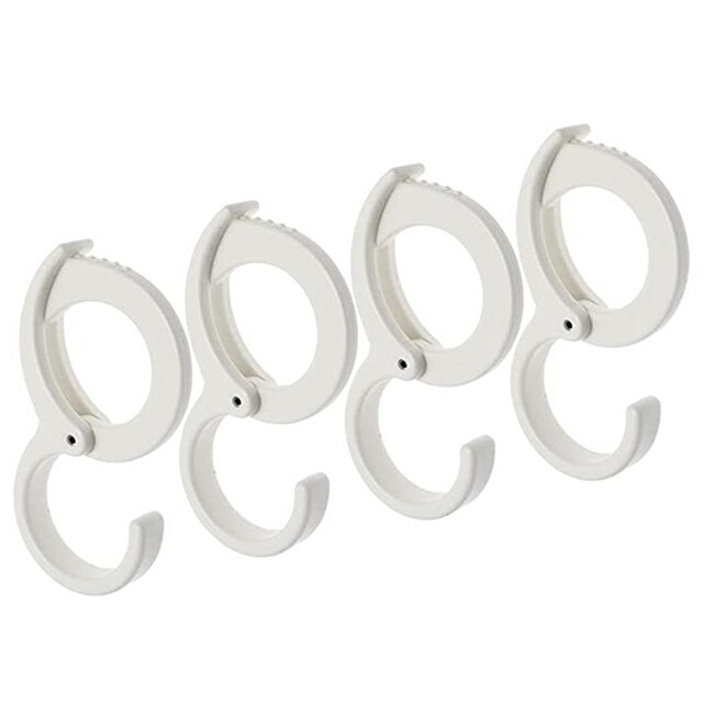 4 pcs Plastic S-shape Clip Hook Buckle Kook Non-sl... – Vicedeal