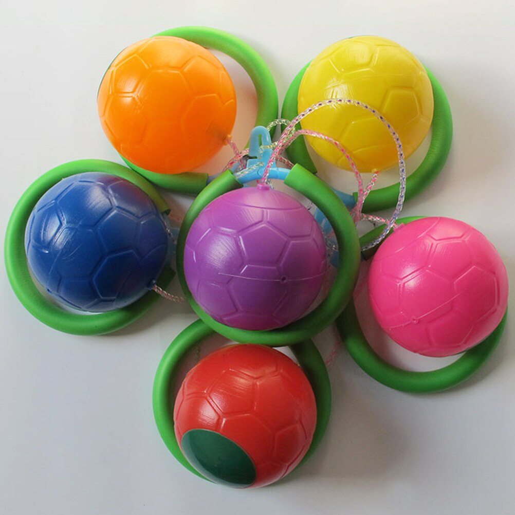 Springen Bal Speelgoed Enkele Voet Geschoten Bal S... – Vicedeal