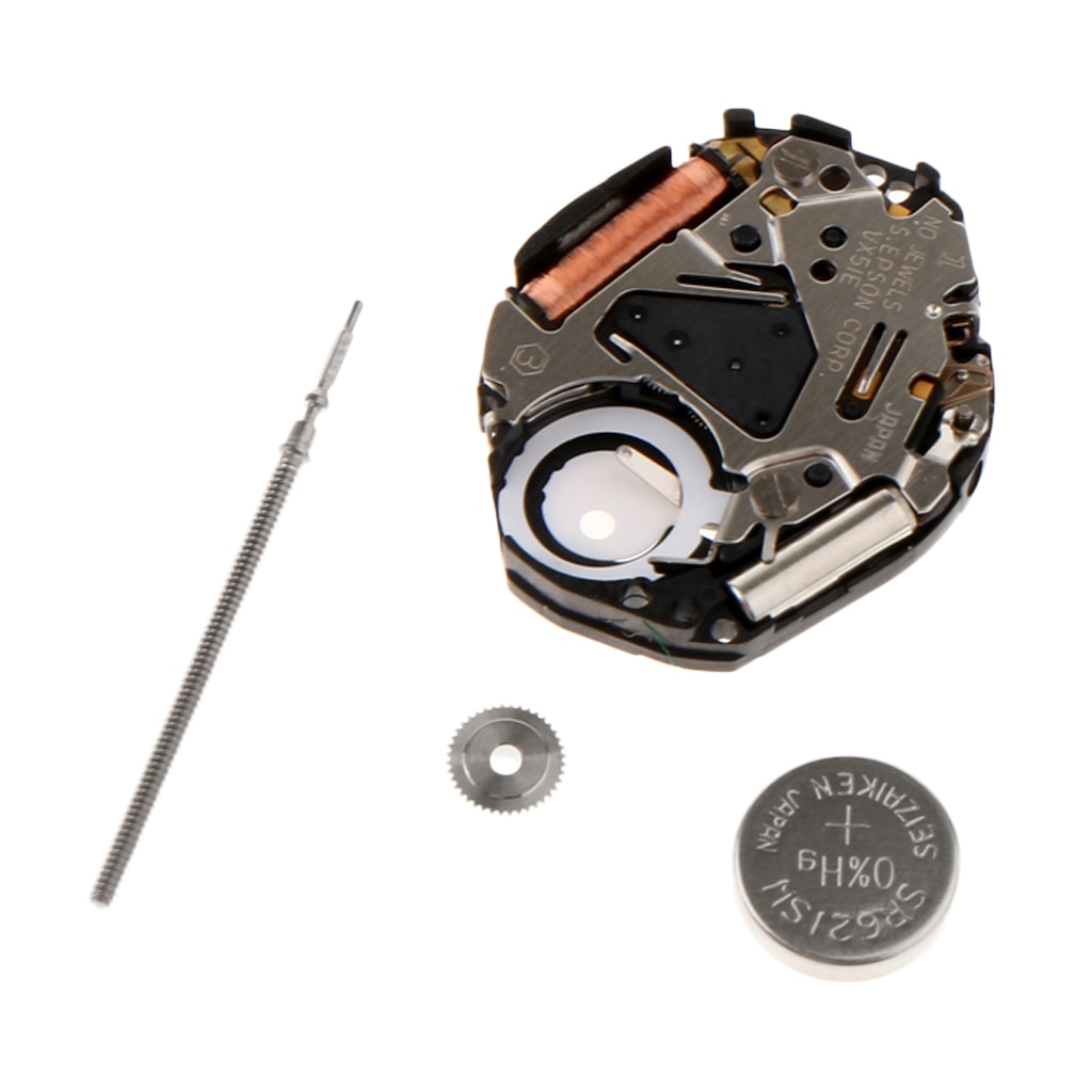 VX51 Quartz Watch Movement with Stem And Battery W... – Grandado