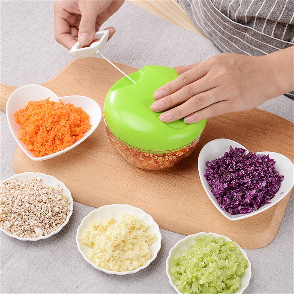Neue Manuelle Gemüse Chopper Obst Twist Schredder ... – Vicedeal