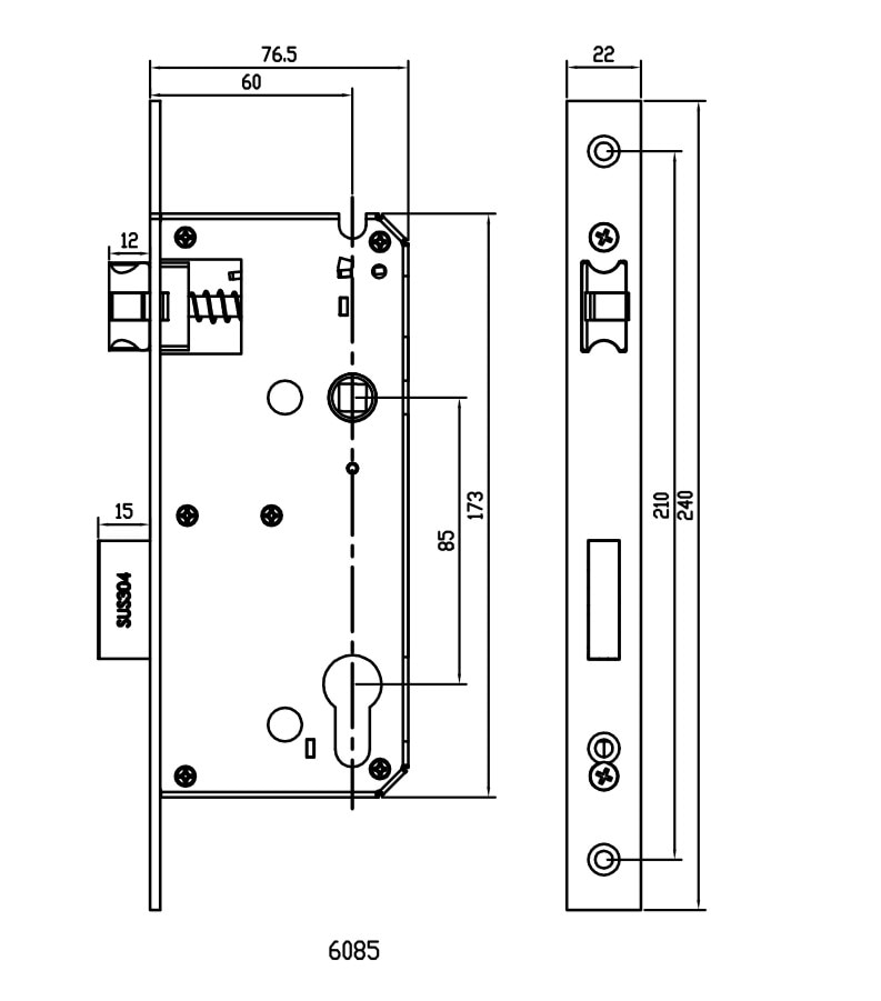 6085 Europese insteekslot – Grandado