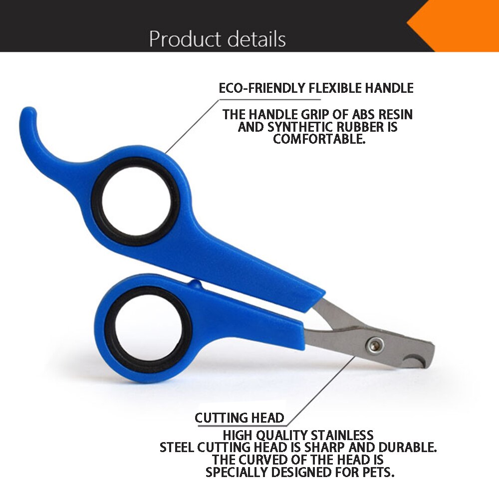 Stainless Steel Pet Dog Cat Nail Clipper Trimmer C... – Grandado