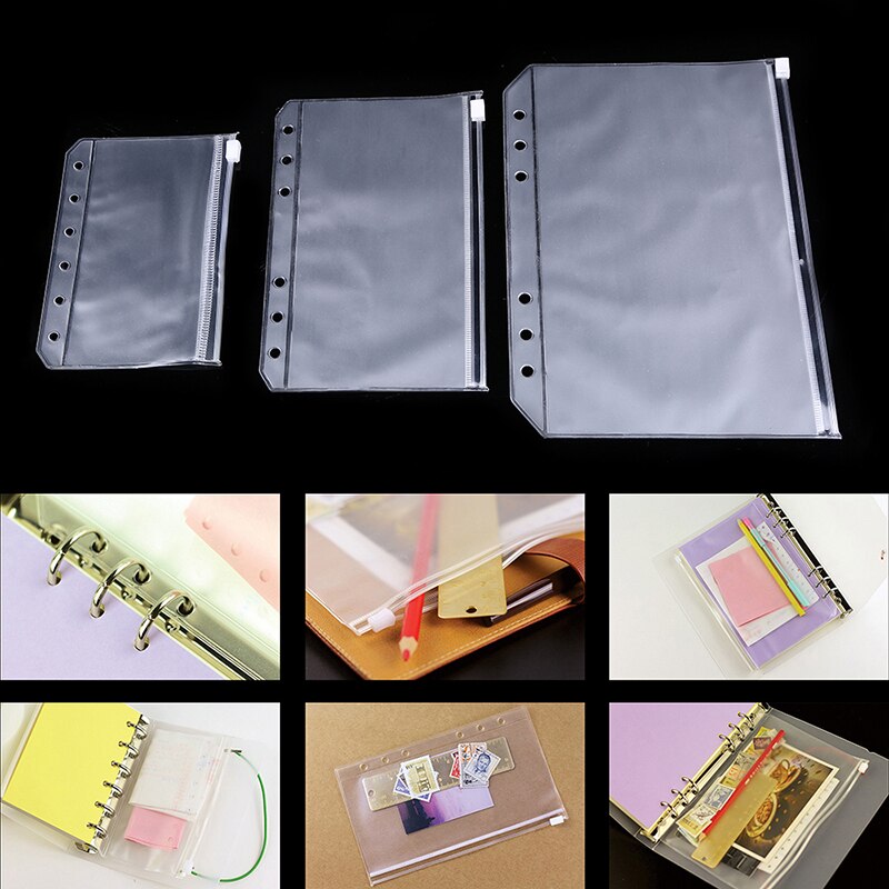 3/4Pcs A5 A6 A7 Non-Geur Zip Boek Papier Bestandsm... – Grandado
