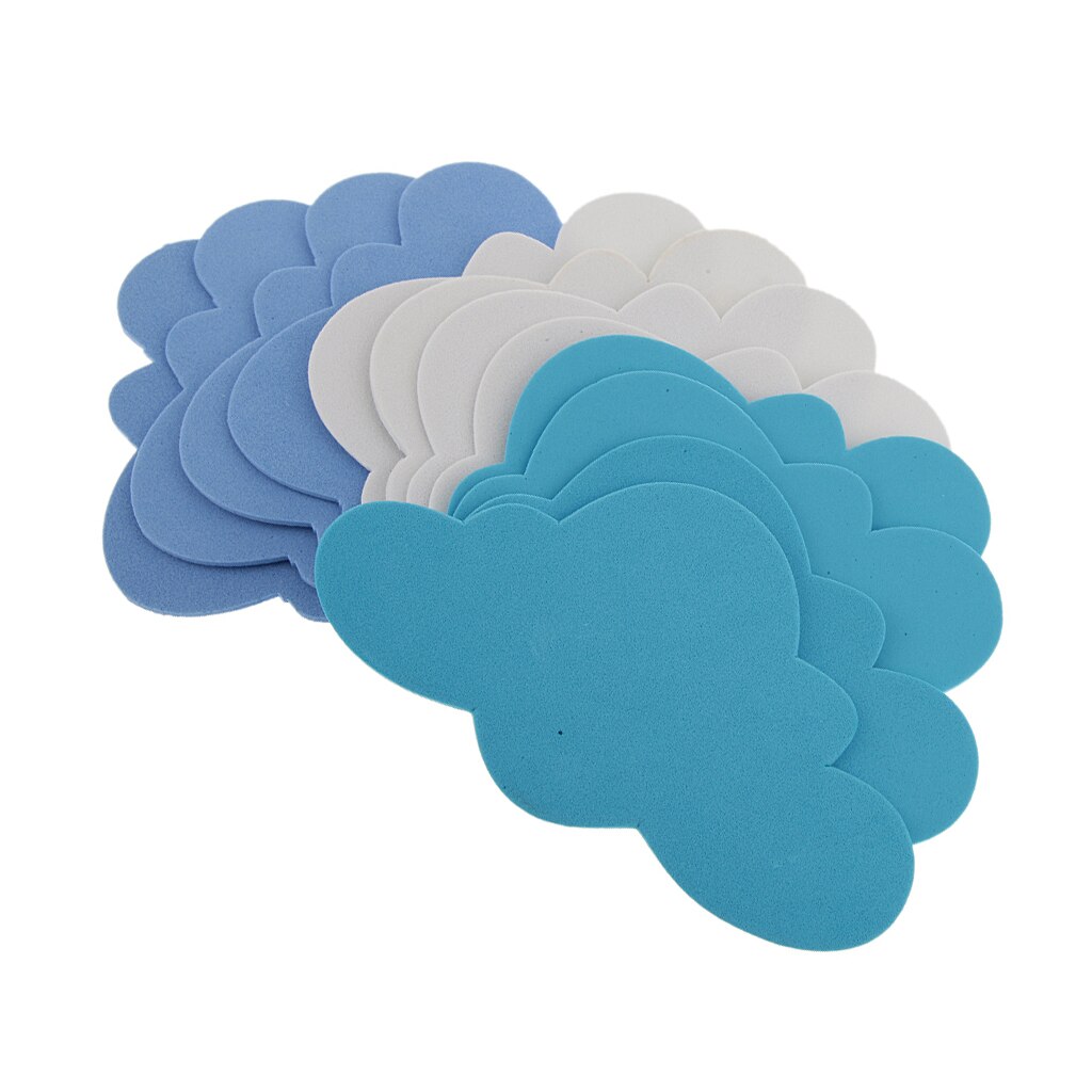 12x Clouds Foam Stickers Child Embellishments grea... – Grandado