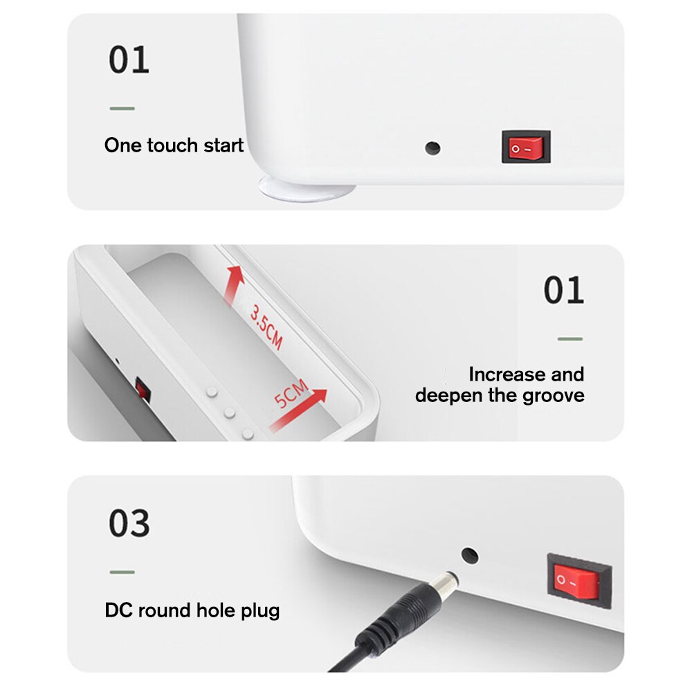 ultrasonic cleaning machine contact lens static US... – Grandado