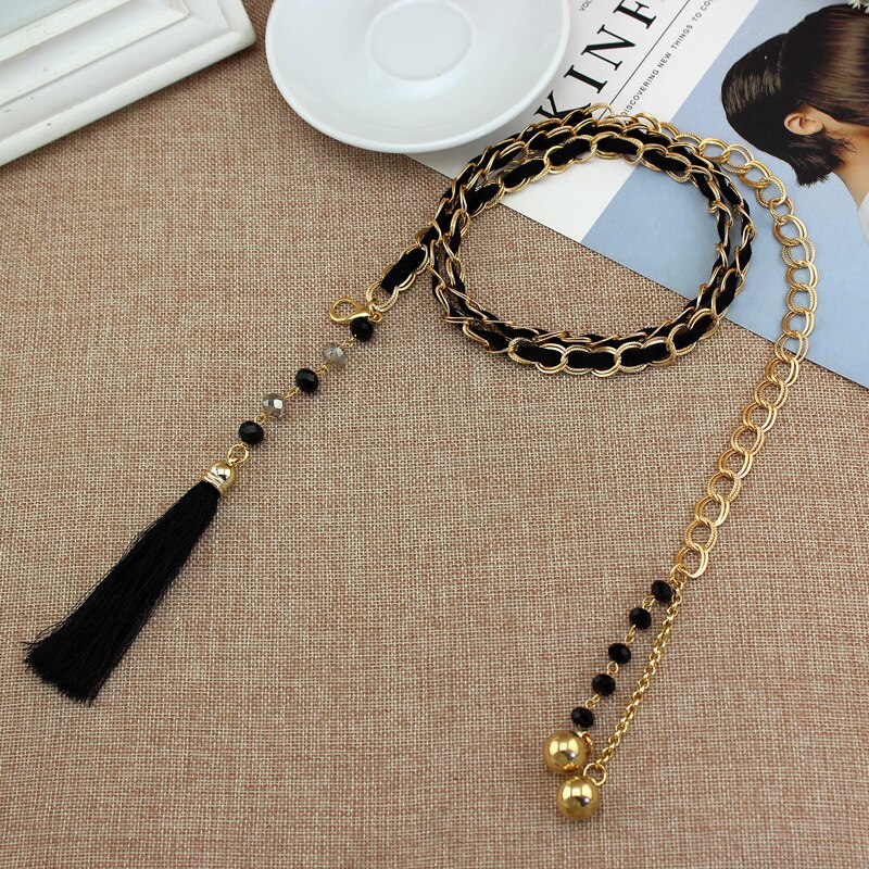 Trouwjurk Riem Metallic Jurk Riem Met Taille Keten... – Vicedeal