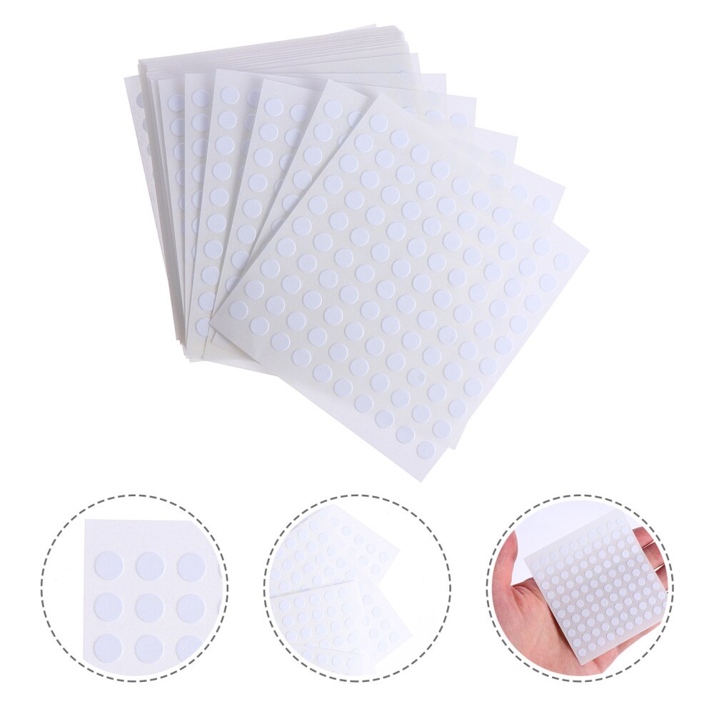 20 Sheets Whiter Round Dot Sticker Adhesive Dot St... – Vicedeal