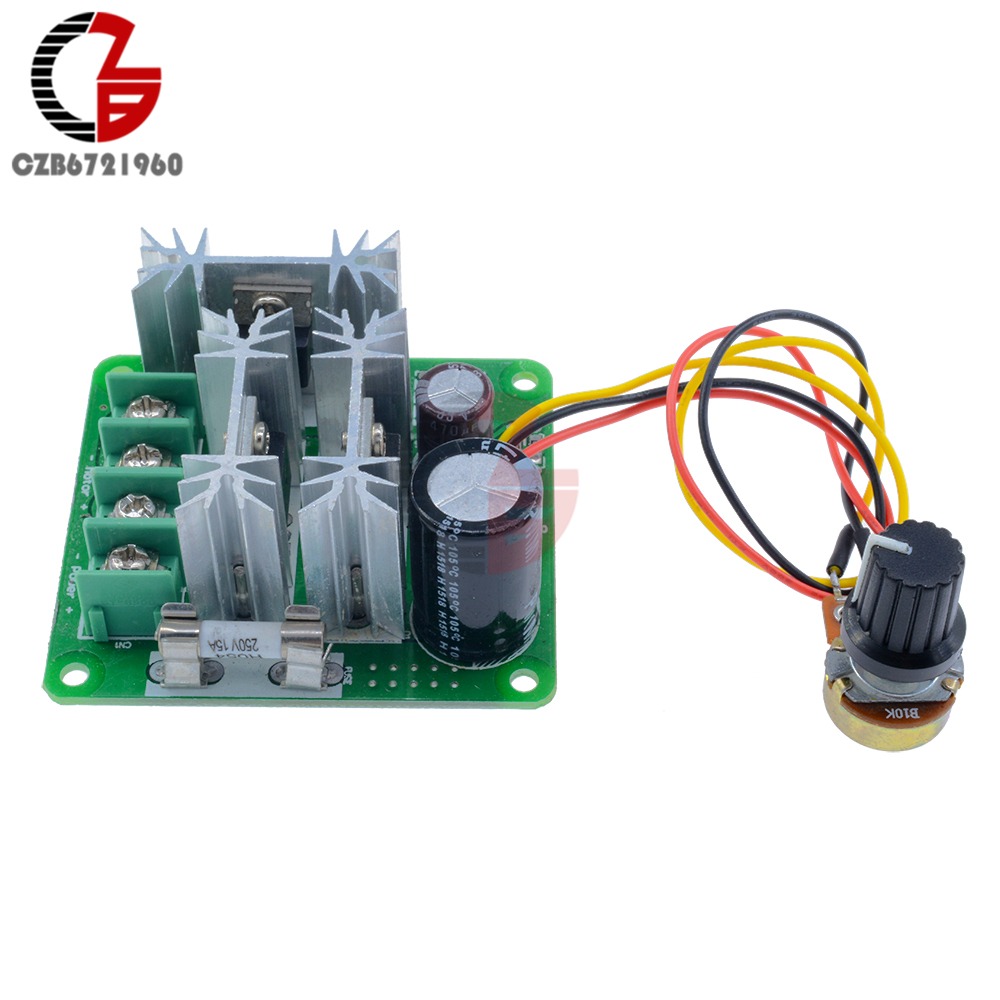 6-90V 15A DC Motor Speed Controller Pulse Width PW... – Vicedeal