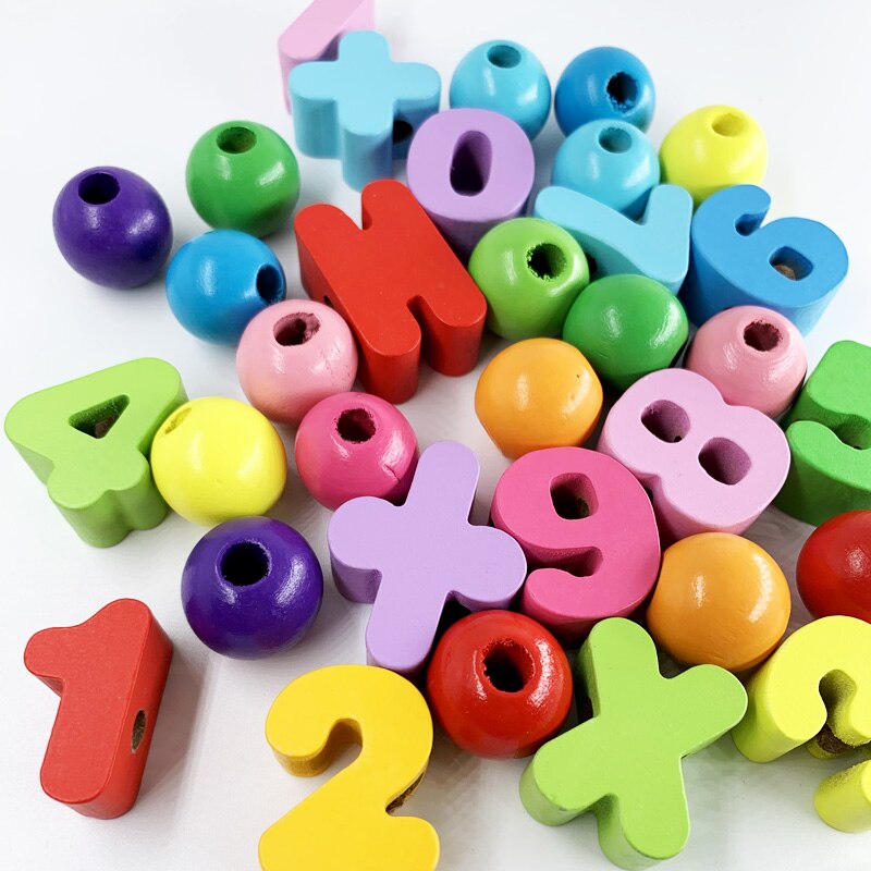 35 Stks/pak Kinderen Diy Kralen Rijgen Speelgoed D... – Vicedeal