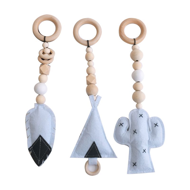 Baby Gym Toy Frame Sensory Nursery Kids Room Decor... – Grandado