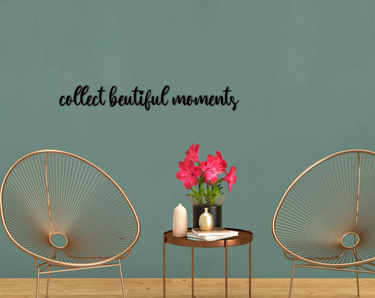 BK – lettrage mural en bois, collection de beaux M... – Grandado