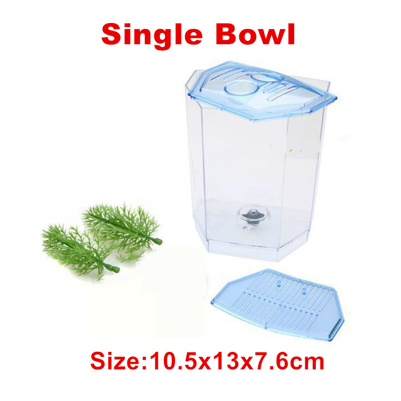 Mini Acrylic Aquarium Betta Fish Tank Plastic Aqua... – Grandado