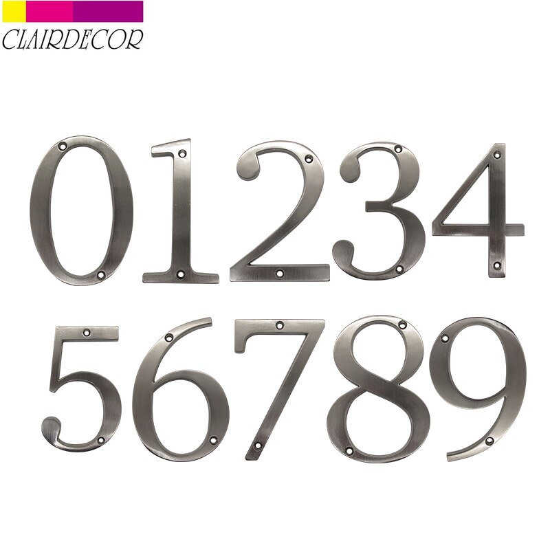 4 In 101 Mm Huis Nummer Deur Adres Nummer Zinklege... – Grandado