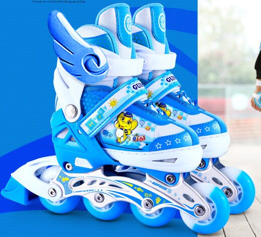 Beginner roller skates children's full set of outd... – Grandado