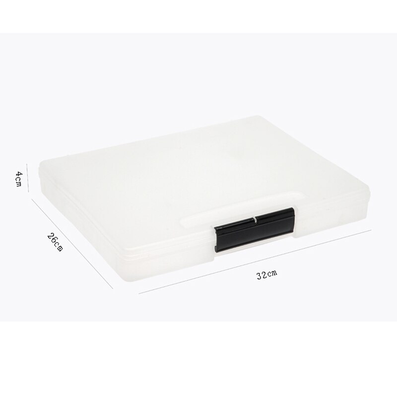 Style white Multifunctional File Box Transparent P... – Grandado