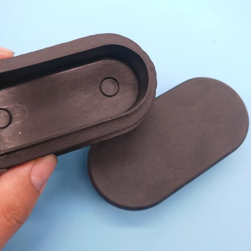 20PCS Black Oval Plastic Blanking End Cap Tube Plu... – Grandado