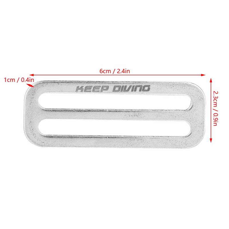 KEEP DIVING Diving Ring Stainless Steel Weight Bel... – Grandado