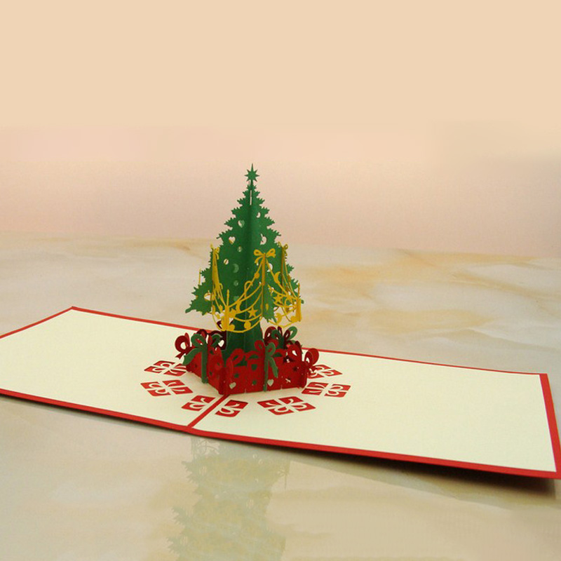 Christmas Card 3D Pop Up Greeting Cards for Year G... – Grandado