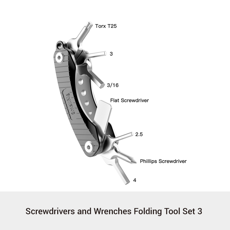 SmallRig Folding Tool Set with Slotted Screwdriver... – Vicedeal