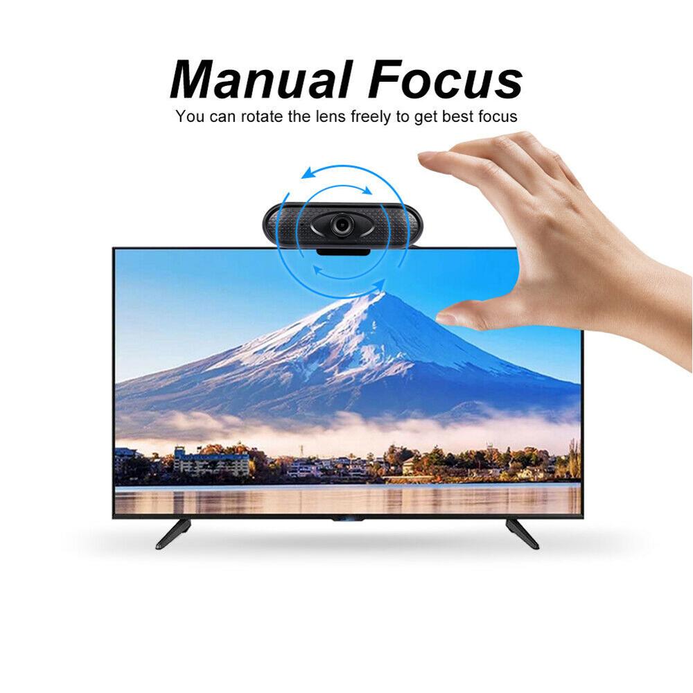 1080P HD Webcam 5MP USB Web Cam Computer Camera We... – Grandado