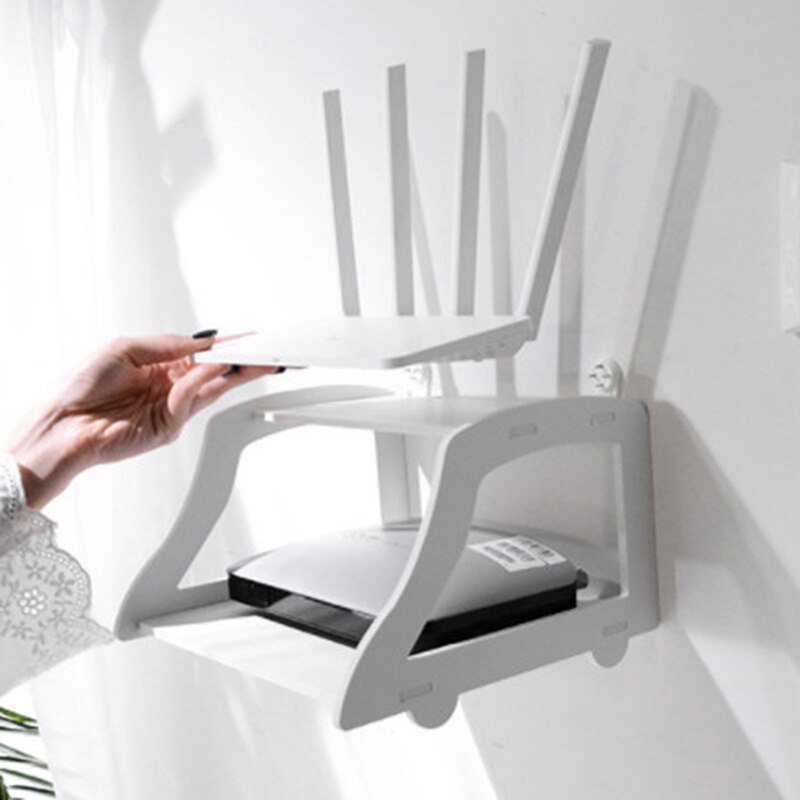 1Pc Muurbevestiging Wifi Router Opbergrek Opbergre... – Grandado